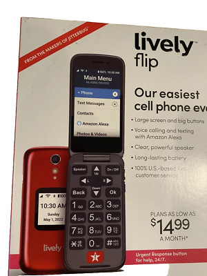 Lively Flip (Jitterbug Flip 2) ***BRAND NEW IN SEALED BOX*** | eBay