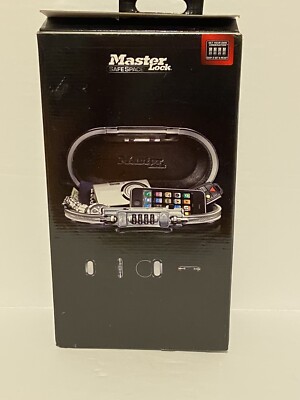 Master Lock Portable Small Lock Box, Set Your Own Combination Lock ...