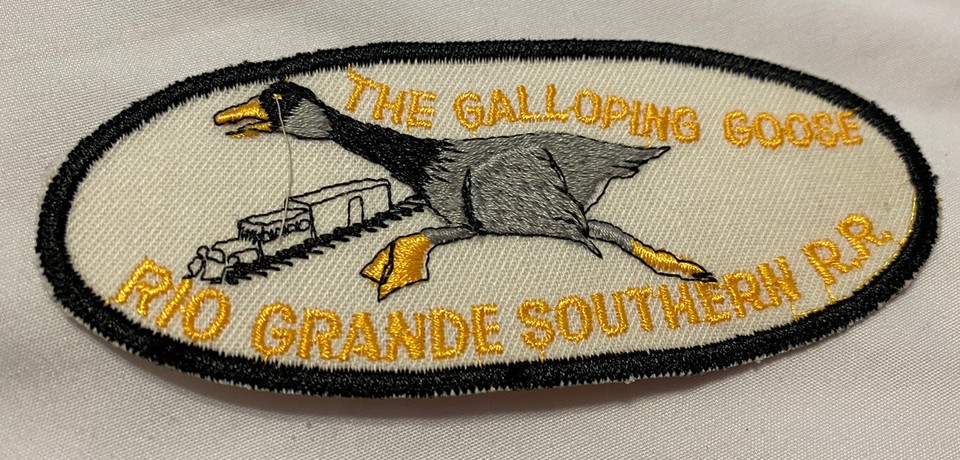 Vintage The Galloping Goose Rio Grande Southern R.R. Railroad Patch | eBay