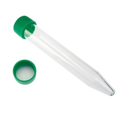 CELLTREAT 15mL Polystyrene Centrifuge Tube, Sure Cap - Bag, Sterile ...