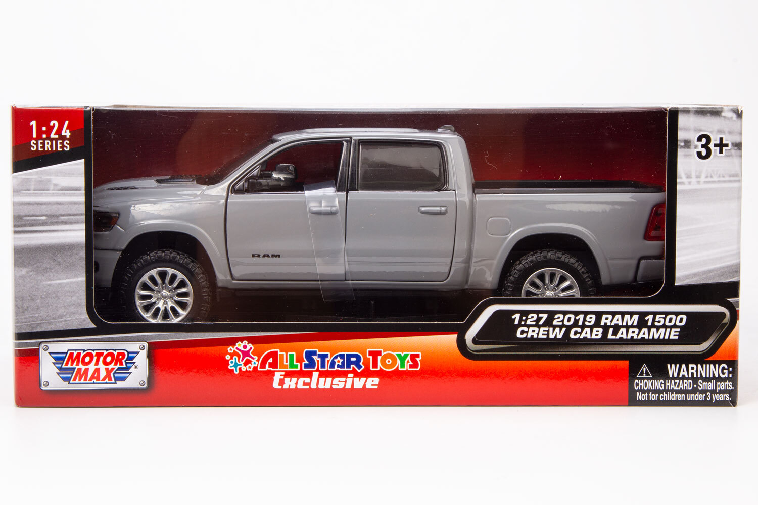 MOTORMAX 79357 2019 DODGE RAM 1500 CREW CAB LARAMIE PICK UP TRUCK 1/27 ...