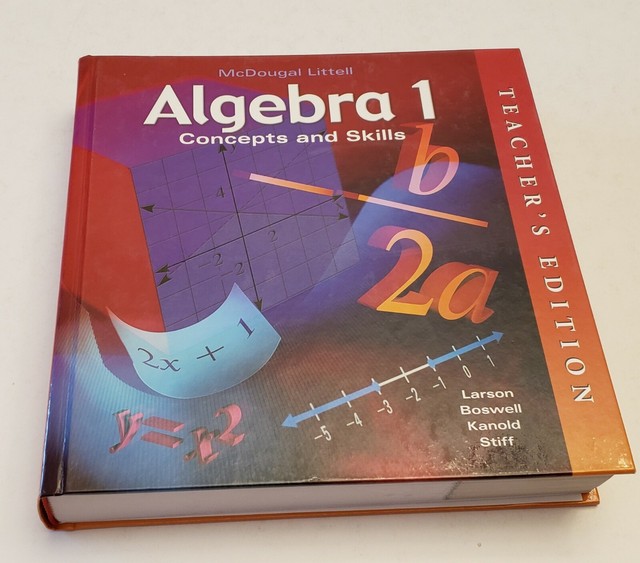 Algebra 1: Concepts and Skills (2004, Hardcover, Teacher's edition) for ...