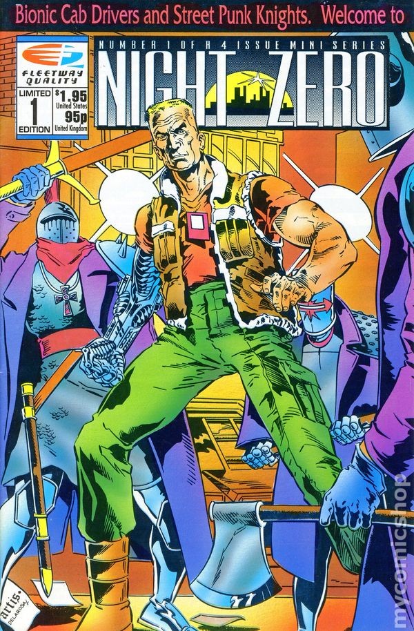 Night Zero #1 VG 1992 Stock Image Low Grade | eBay UK