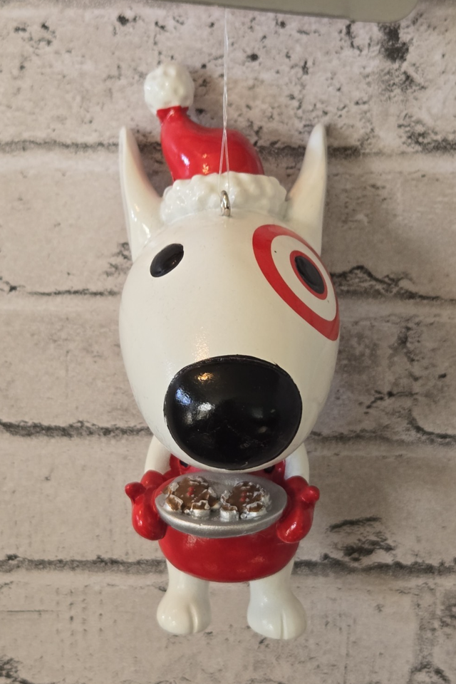 2025 Target Wondershop Bullseye Dog Baker w/Cookies Christmas Ornament ...