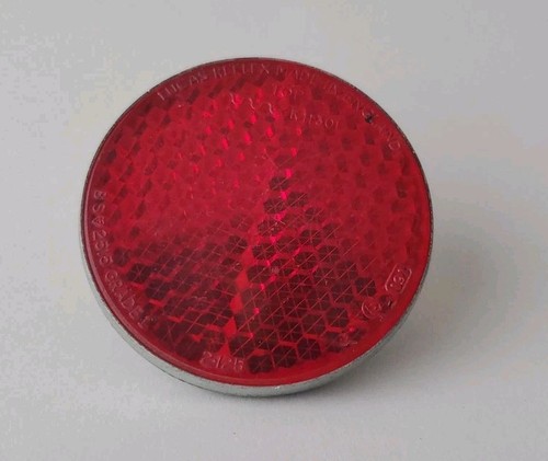 RER14 RED LUCAS REFLECTOR BSA TRIUMPH NORTON ROYAL ENFIELD | eBay