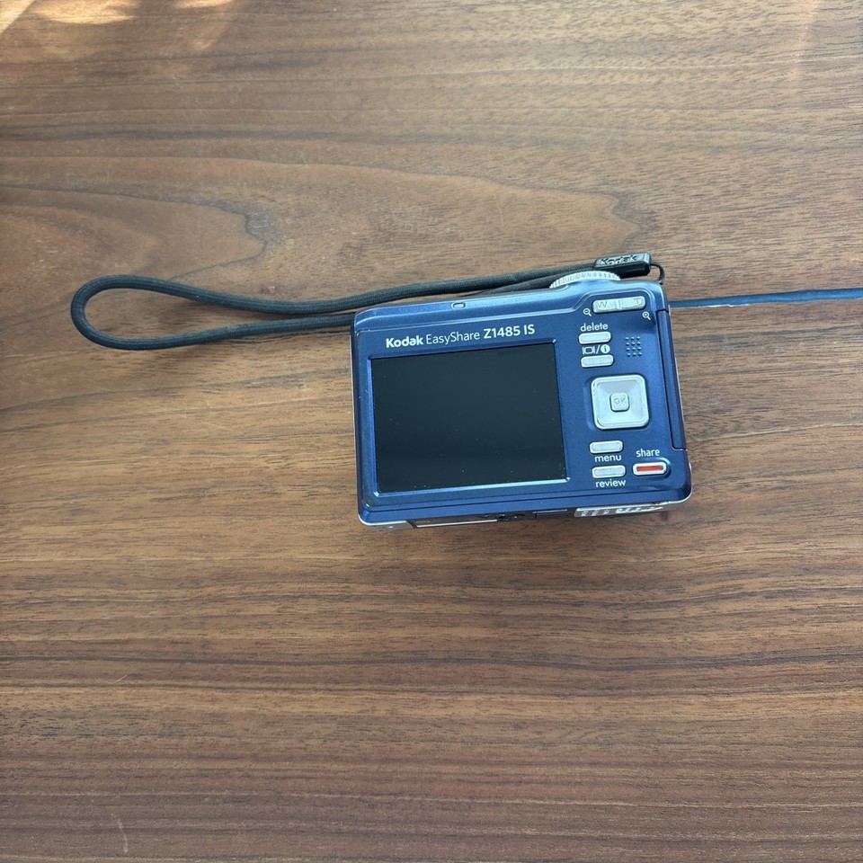 Kodak EasyShare Z1485 Is 14MP Compact Digital Camera Blue, 5X Zoom ...