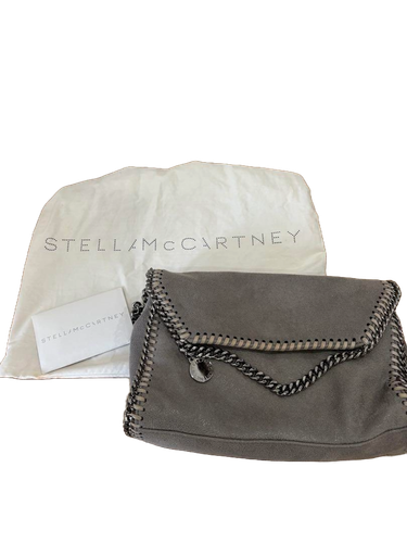 Stella McCartney Gray Chain Crossbody Bag for Women Stylish Shoulder ...