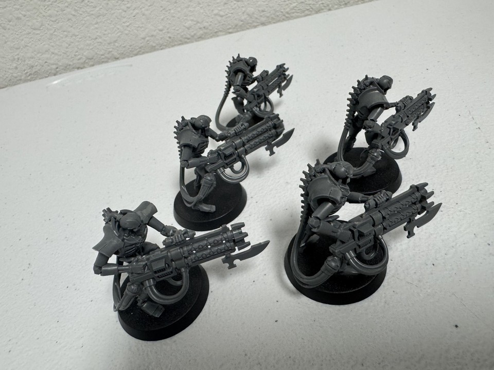 Warhammer 40000 40K Necrons Necron Immortals x5 good cond 111225 D | eBay