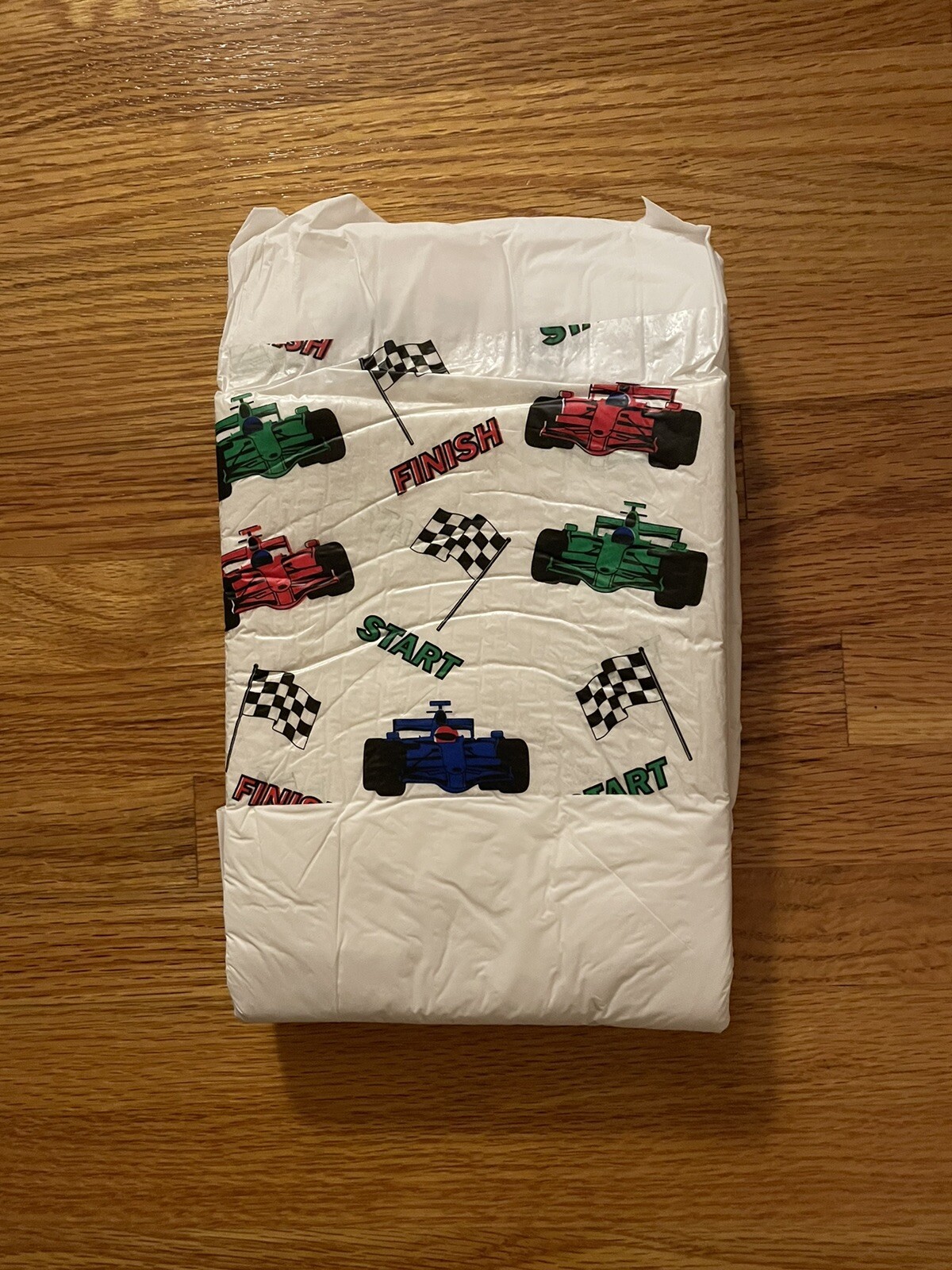 Star Diapers Race Car