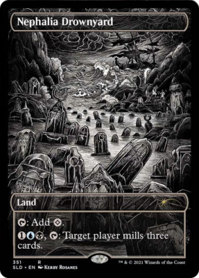 Nephalia Drownyard (Secret Lair) Promo NM Land Rare MAGIC MTG CARD ...