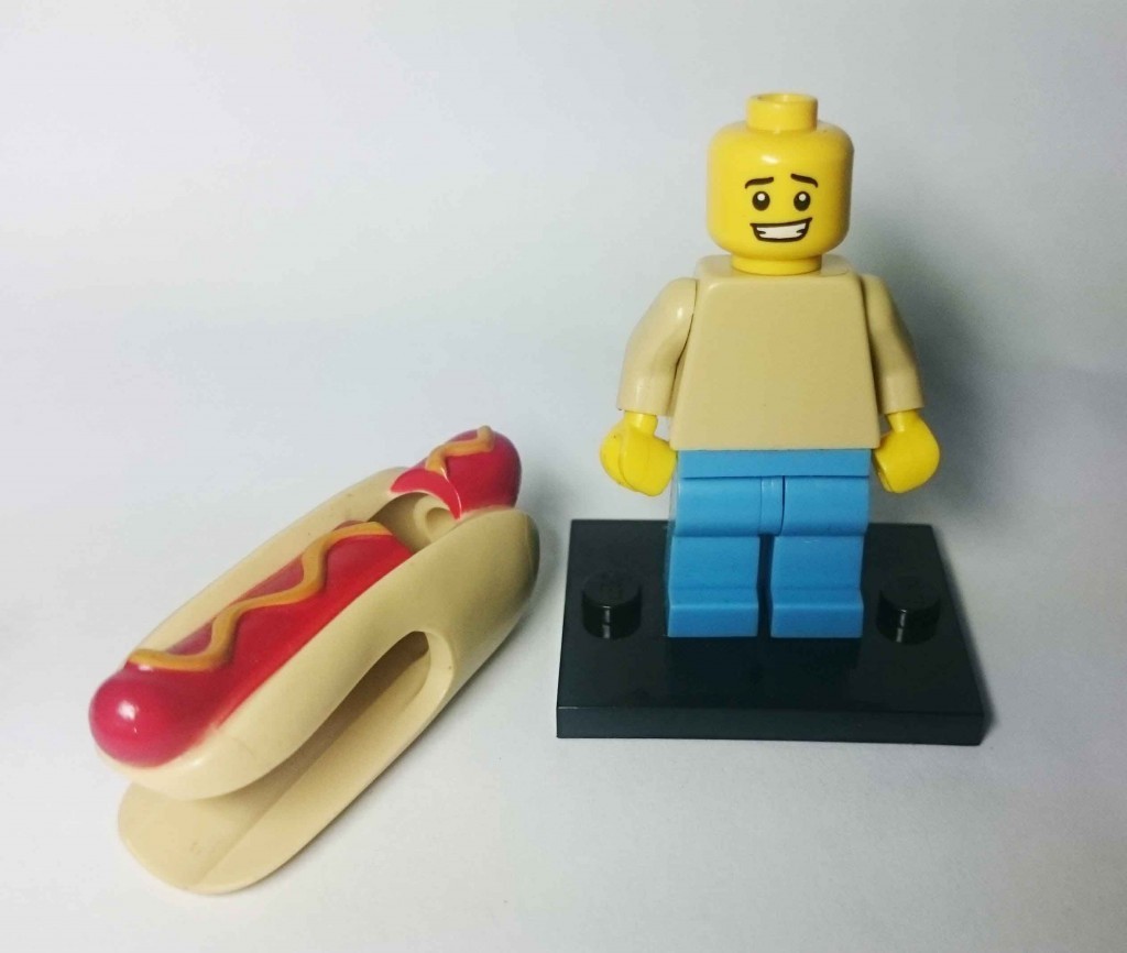 LEGO SERIES 13 SEALED Hot Dog Guy Minifigure Costume Sausage Mascot ...