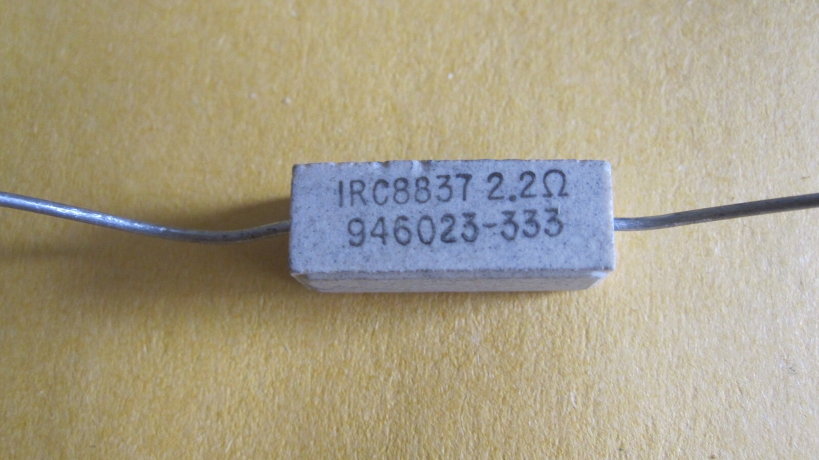RESISTOR IRC8837 2.2OHM 2W 10%, Axial Ceramic Cement Power | eBay