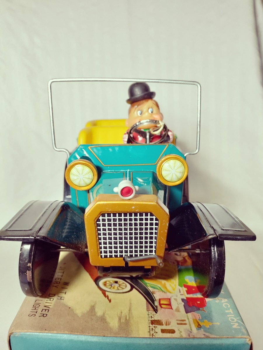 1960's Nomura Old Fashioned Car w/ Jittery Driver | eBay 1960's Nomura Old Fashioned Car w/ Jittery Driver | eBay