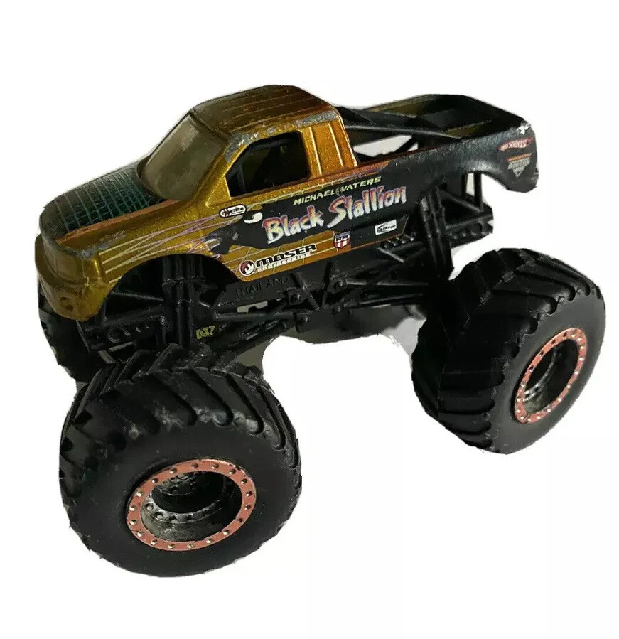 Black Stallion Monster Jam Trucks Ford Veteran Michael Vaters Builds