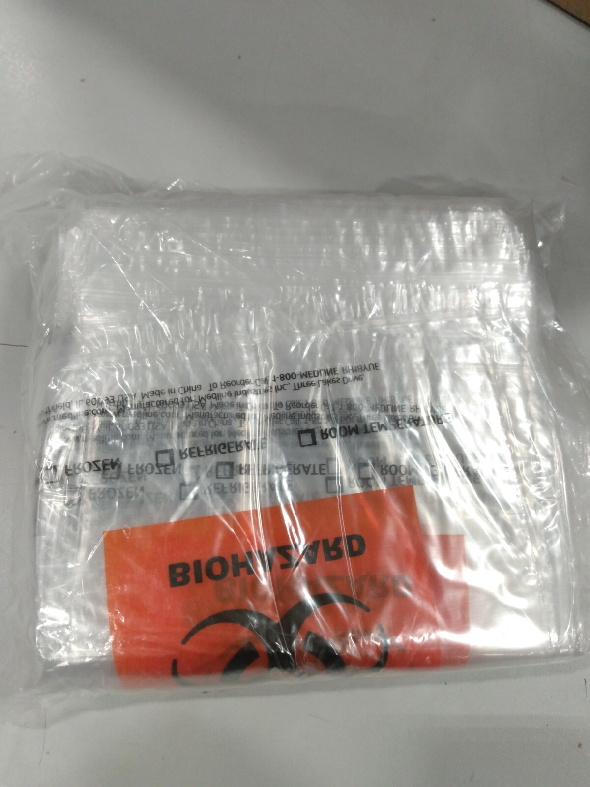 MEDLINE DYND30261 Biohazard Bags 6"x9" Quantity 1000 | eBay