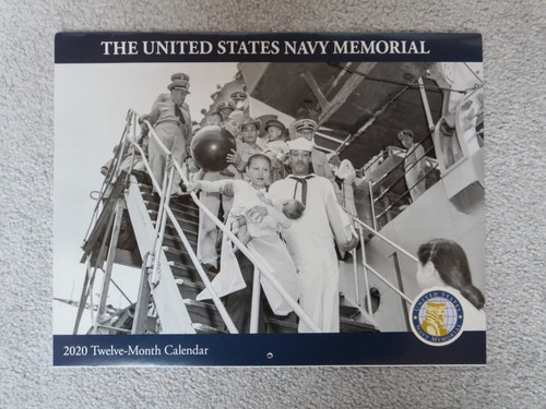 U.S. Navy Memorial 2020 Calendar - 12 Month - "Navy Sailors" Military ...
