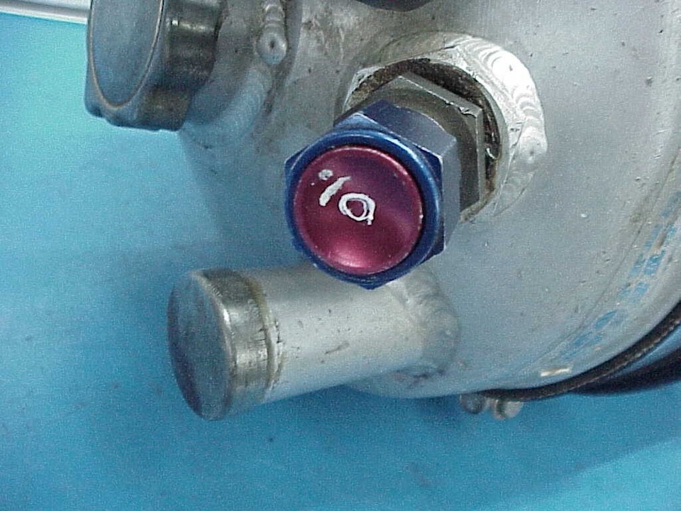 Patterson Aluminum 3 Gallon Dry Sump Oil Tank & Mounting Brackets NHRA ...