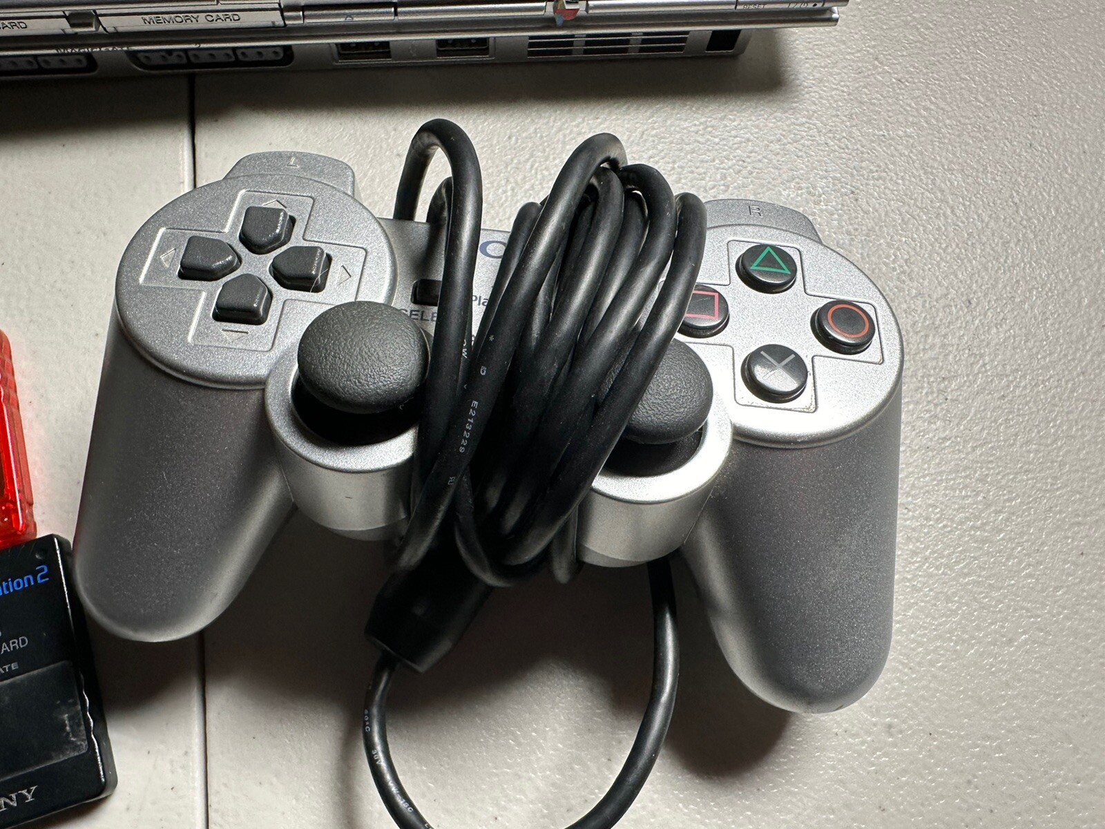 Sony SCPH-79001 Playstation 2 slim Game Console - Silver Conplete with ...