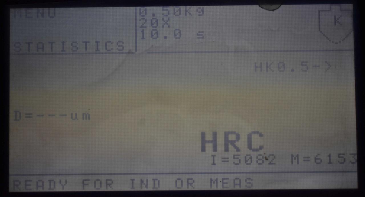 Wilson Rockwell Instron Tukon 2100 Hardness Tester w/ Stage, Indenter ...