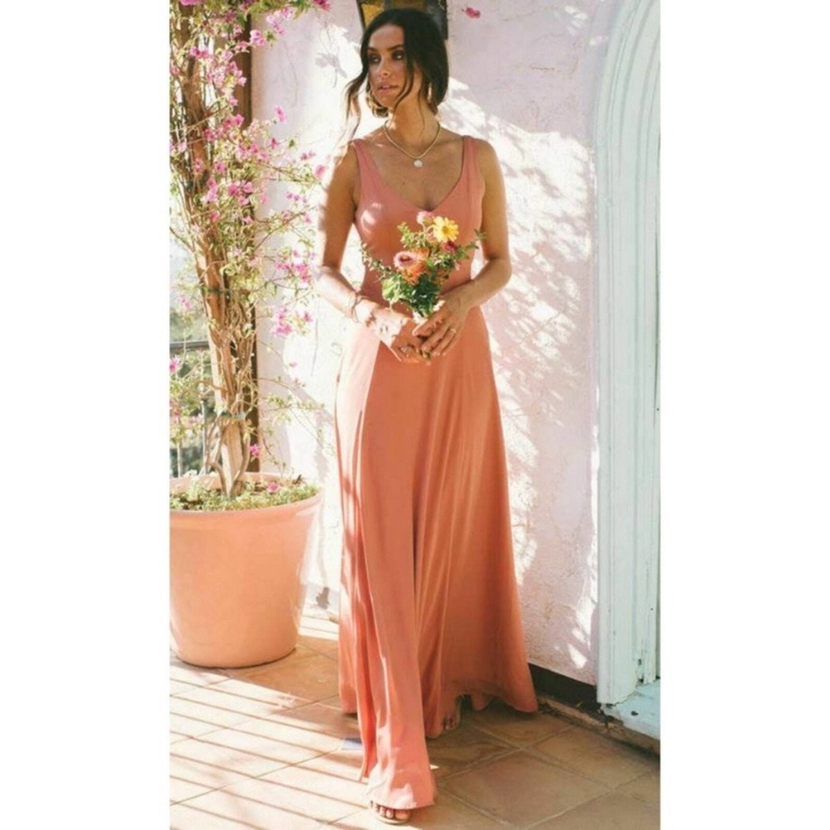 jenn maxi dress rustic mauve crisp | Dresses Images 2025