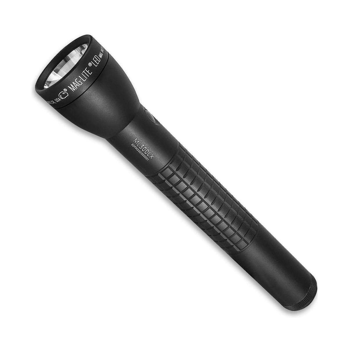 Maglite LED 3-Cell D Flashlight, Matte Black 3-D Cell - ML300LX-S3CC6 ...