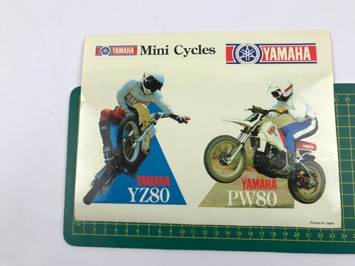 vintage sticker, yamaha early 80's dealer sticker sheet | eBay.de