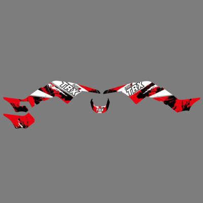 Graphics Kit Stcikers Decals For Honda FourTrax 250 TRX250R 1986 87 88 ...