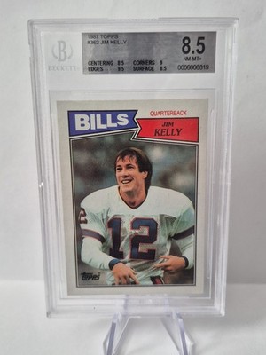 🏈 1987 Topps Jim Kelly – Buffalo Bills Quarterback 🏈 | eBay