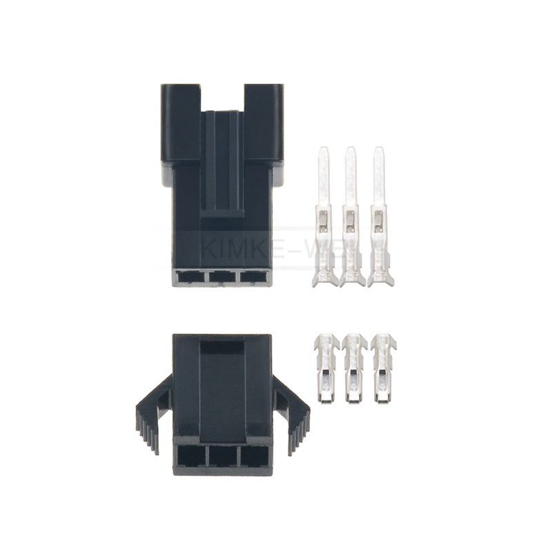 3 Polig JST SM 2,5mm Crimp Steckverbinder Sets (Stecker+Buchse+Kontakte ...