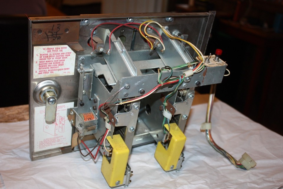 Williams Early Solid State Pinball Machine Coin Door Assembly*UPDATED ...