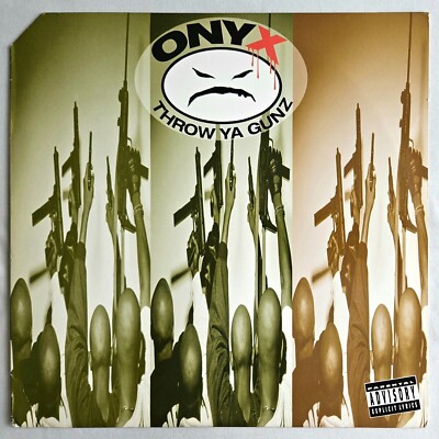 1992 - ONYX - THROW YA GUNZ / BLAC VAG FINDA - JMJ RECORDS ORIGINAL ...