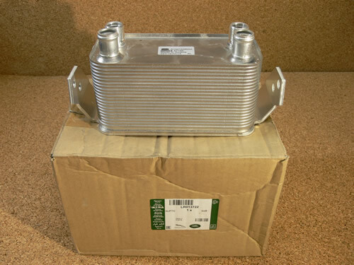 GENUINE LAND ROVER TRANSMISSION OIL COOLER RANGE ROVER SPORT 10-13 LR4 ...