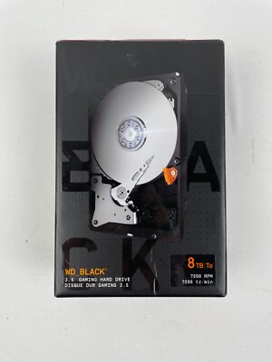 Western Digital WD_BLACK 8TB 7200 RPM 3.5" Internal Hard Disk Drive ...