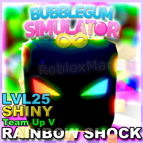 SHINY RAINBOW SHOCK | ♾️ BGSI - Bubble Gum Simulator Infinity⚡FAST ...