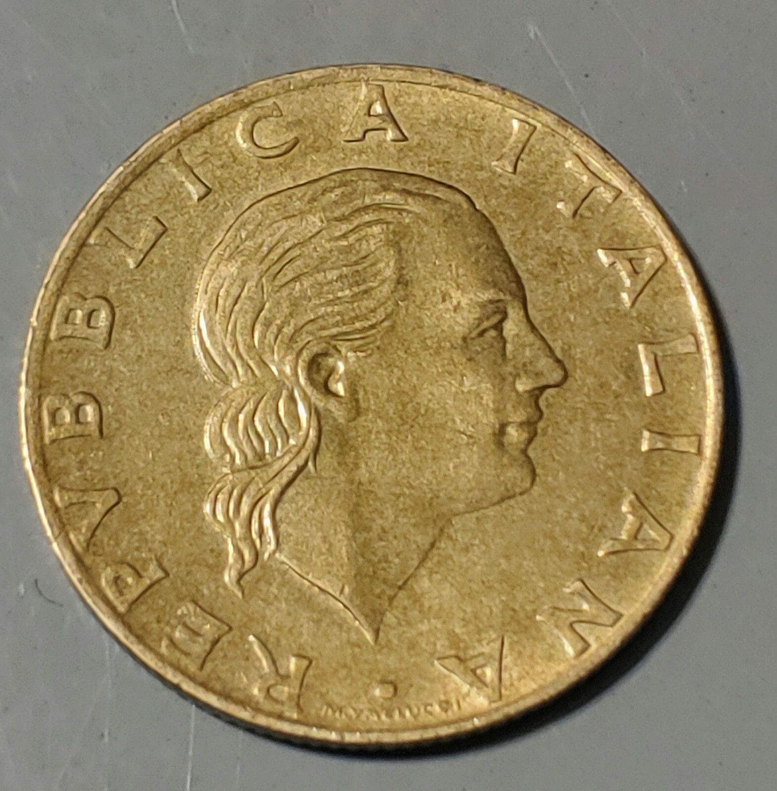 Italy - Repvbblica Italiana , 1991 200 Lire Coin | eBay