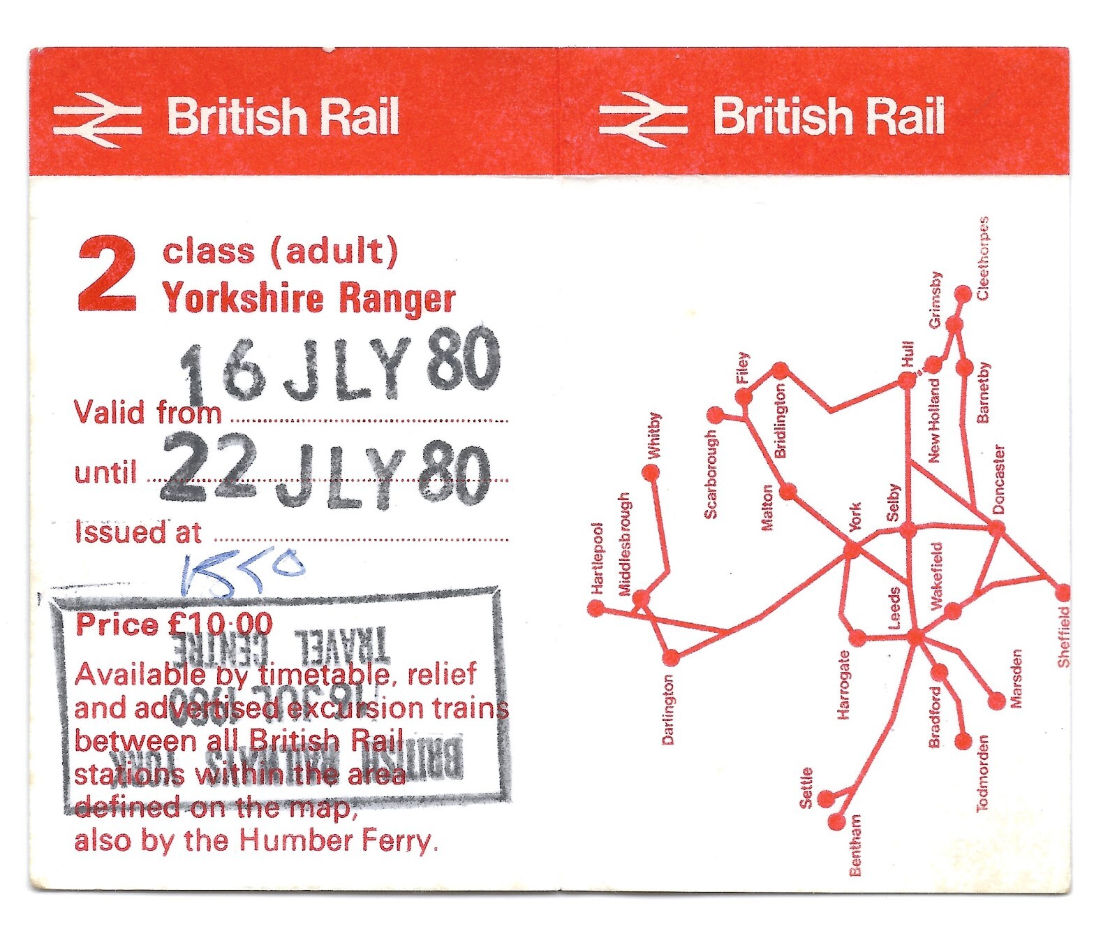 1980 Yorkshire Ranger 2nd Class Adult | Grelly UK