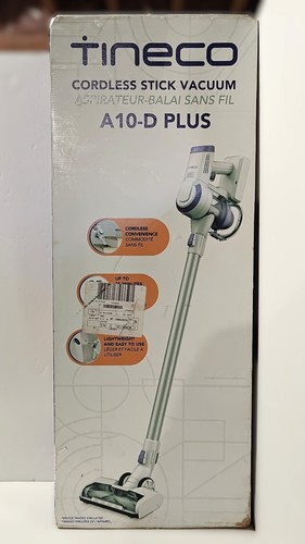 Tineco A10-D Plus Li-Ion Battery Powered Cordless HEPA Stick Vacuum NEW ...
