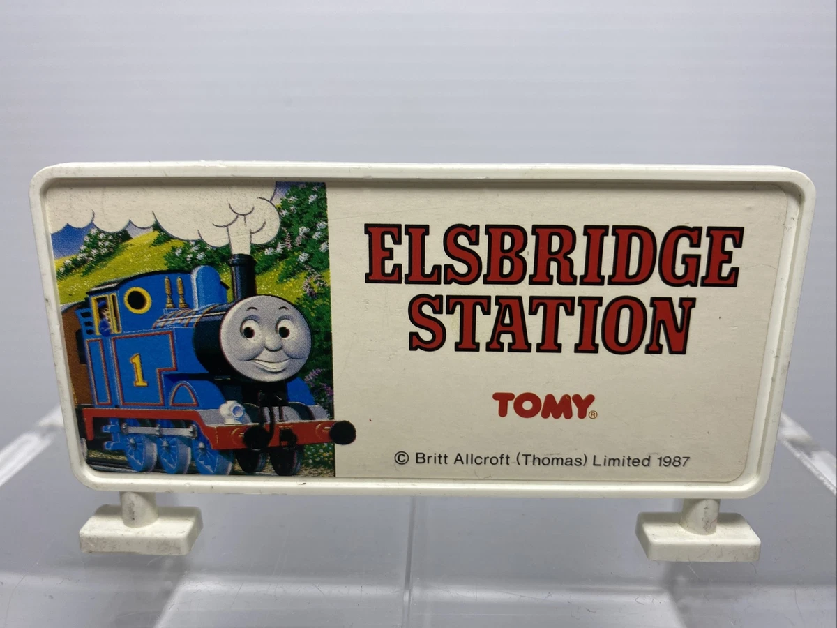 Thomas Train Station Sign