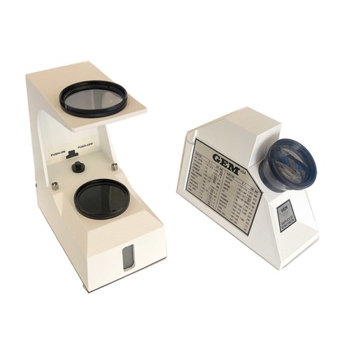 GIA Illuminator Polariscope (415000) & Duplex II Refractometer Set ...