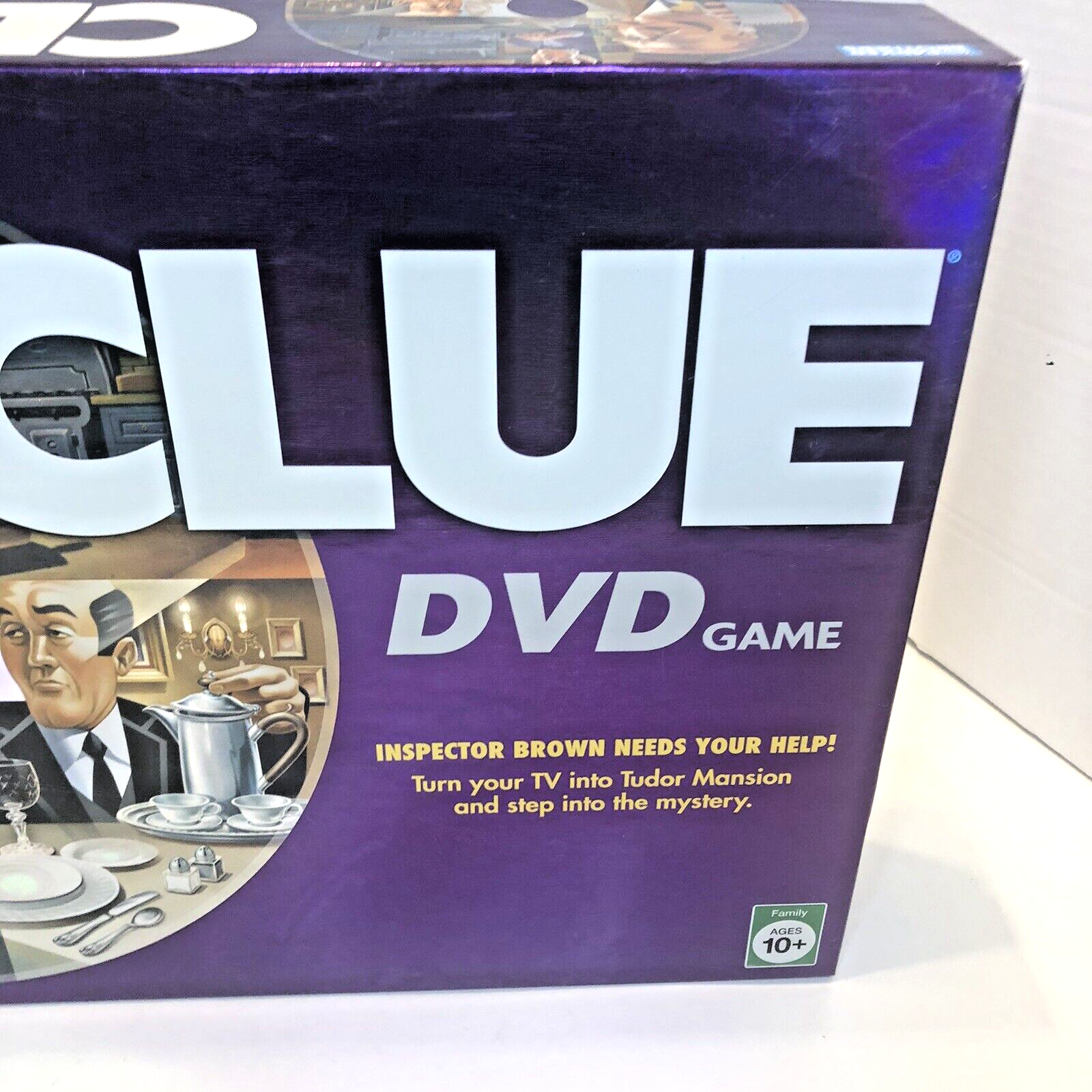 Clue DVD Mystery Board Game 2006 Parker Brothers, 10 Cases to Solve ...