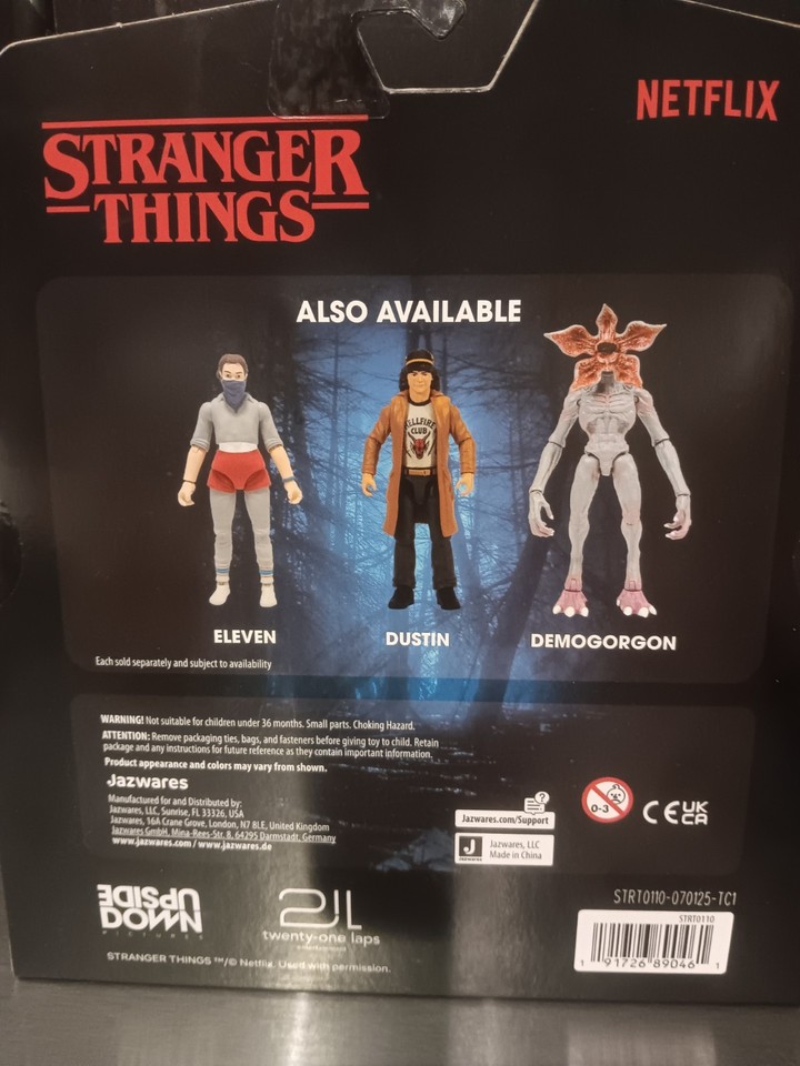 Netflix Stranger Things World of Stranger Things Scale Hopper & Eleven ...