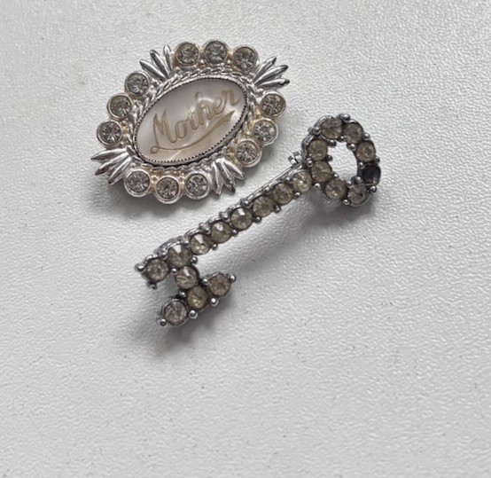 Job Lot Vintage Paste Set Crystal Costume Jewellery inc Brooches ...