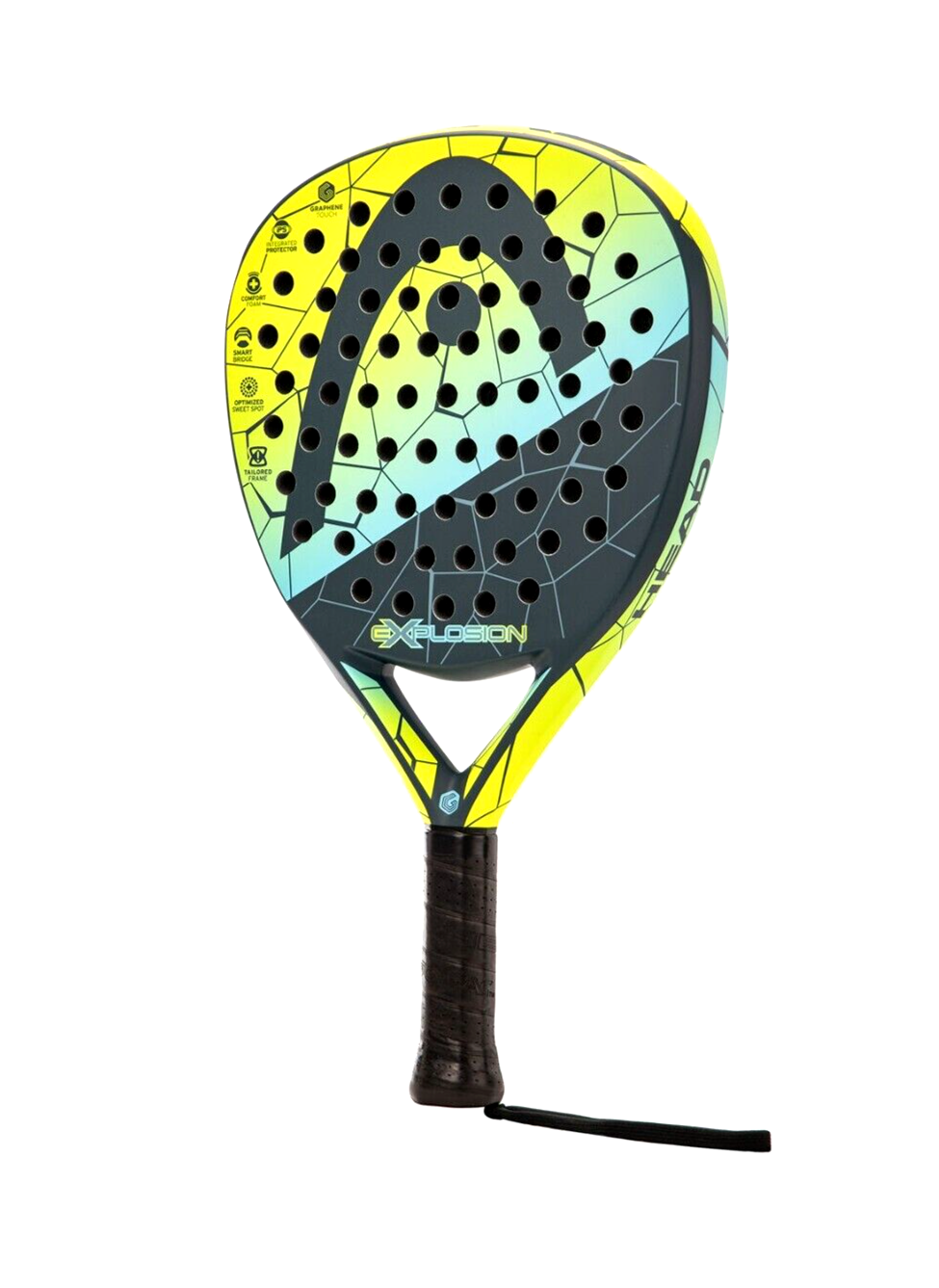 RACCHETTA HEAD GRAPHENE TOUCH EXPLOSION PADEL PROFESSIONAL PADEL RACKET ...