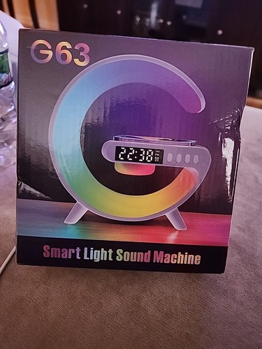 G63 INTELLIGENT SMART LIGHT SOUND MACHINE RGB 15W BLUETOOTH | eBay