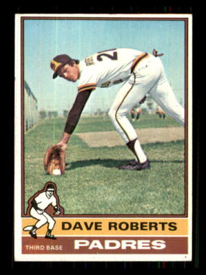 1976 Baseball Topps Dave Roberts San Diego Padres #107 | eBay