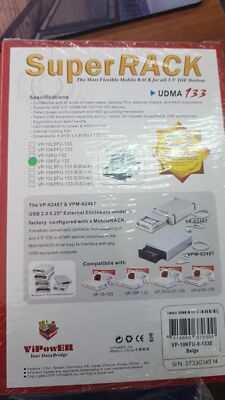 VIPOWER VP-10KFU-133 IDE UDMA 133/100/66 3.5" Internal Hard Drive ...
