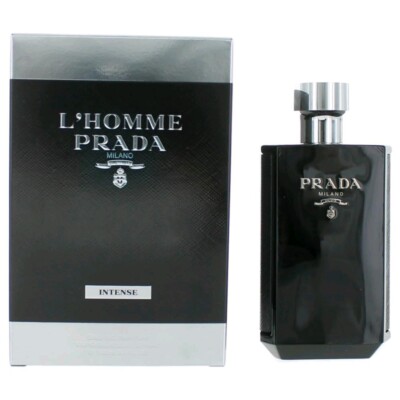 L'Homme Prada Intense by Prada 3.4 oz EDP Spray for Men Authentic New ...