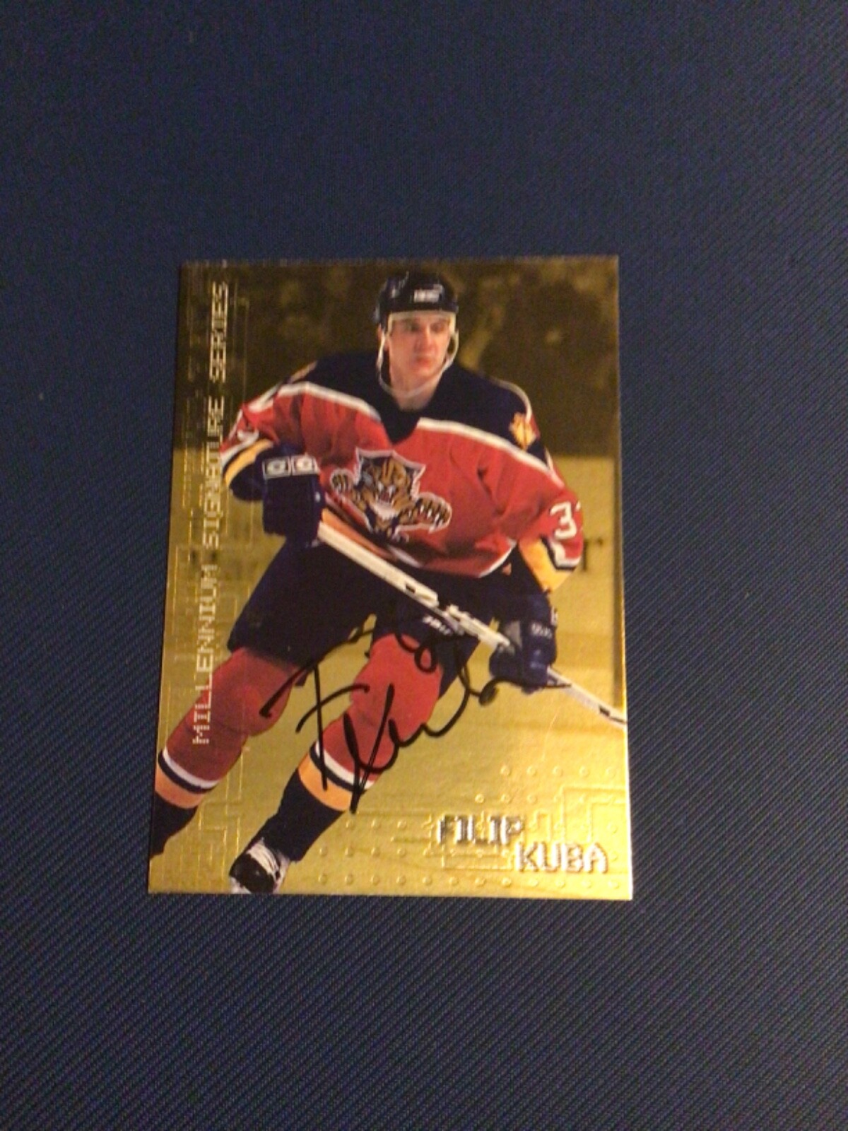 1999 In The Game Millennium Signature Series Filip Kuba Autographed ...