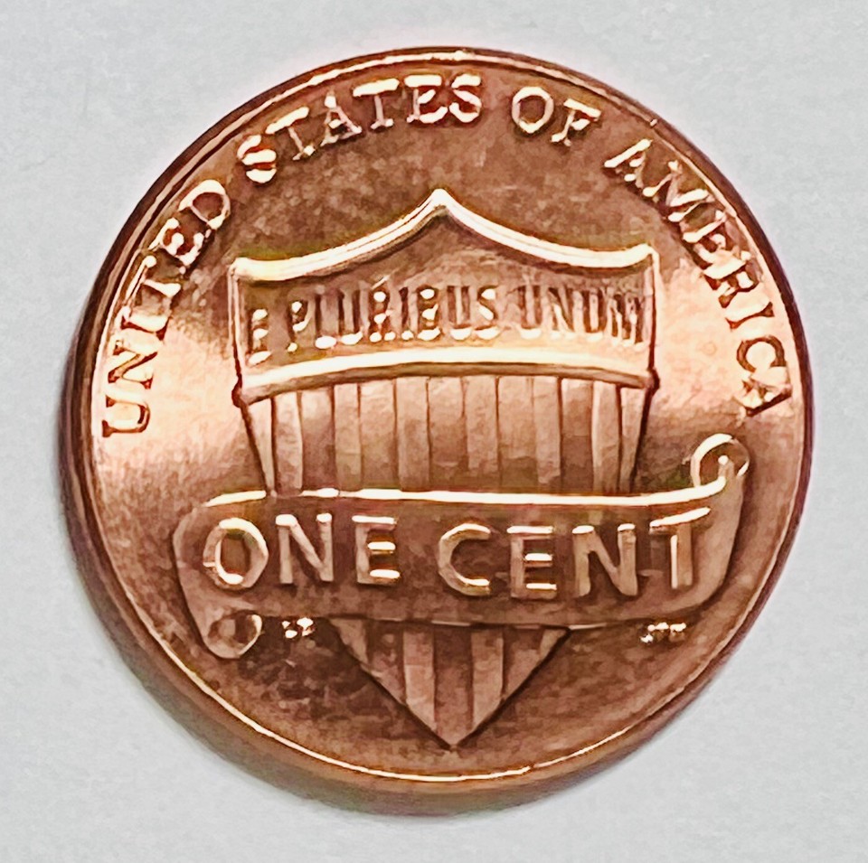 2018 D Lincoln Obverse Shield Reverse 1 Cent Double Die Obverse Error ...