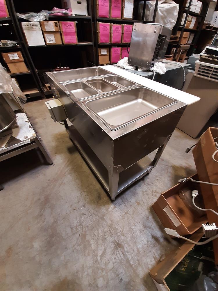 Duke Aerohot E303 Electric 44 3/8" wide Hot Food Table w/ (3) Wells ...